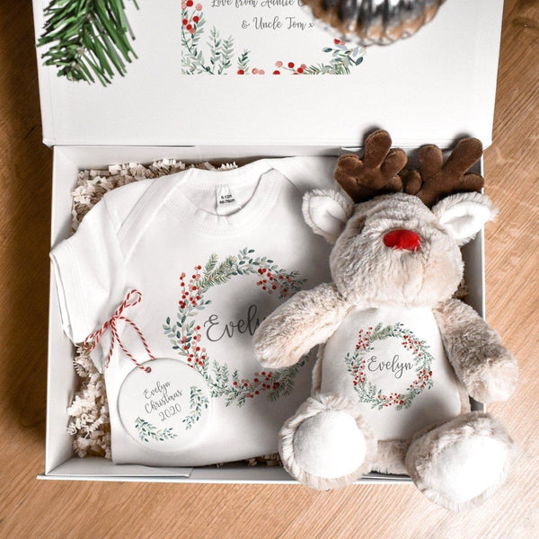 First Christmas Baby Gift Box Personalised – Amy Lucy